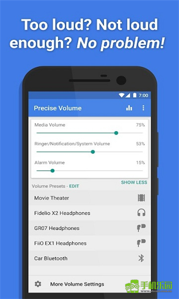 Precise Volume软件下载-Precise Volume汉化版下载v1.20.5 - 手机乐园